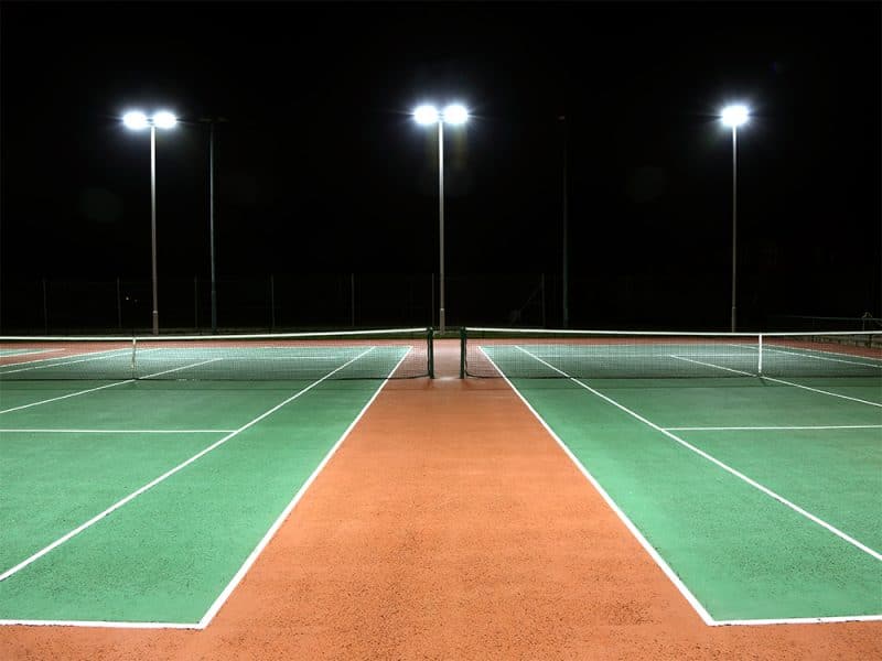 Tennis Court LED Lighting - Armadillo Lighting